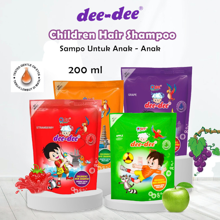 Jual Dee-Dee Children's Shampoo / Dee-Dee Shampo Anak 200ml/250ml ...