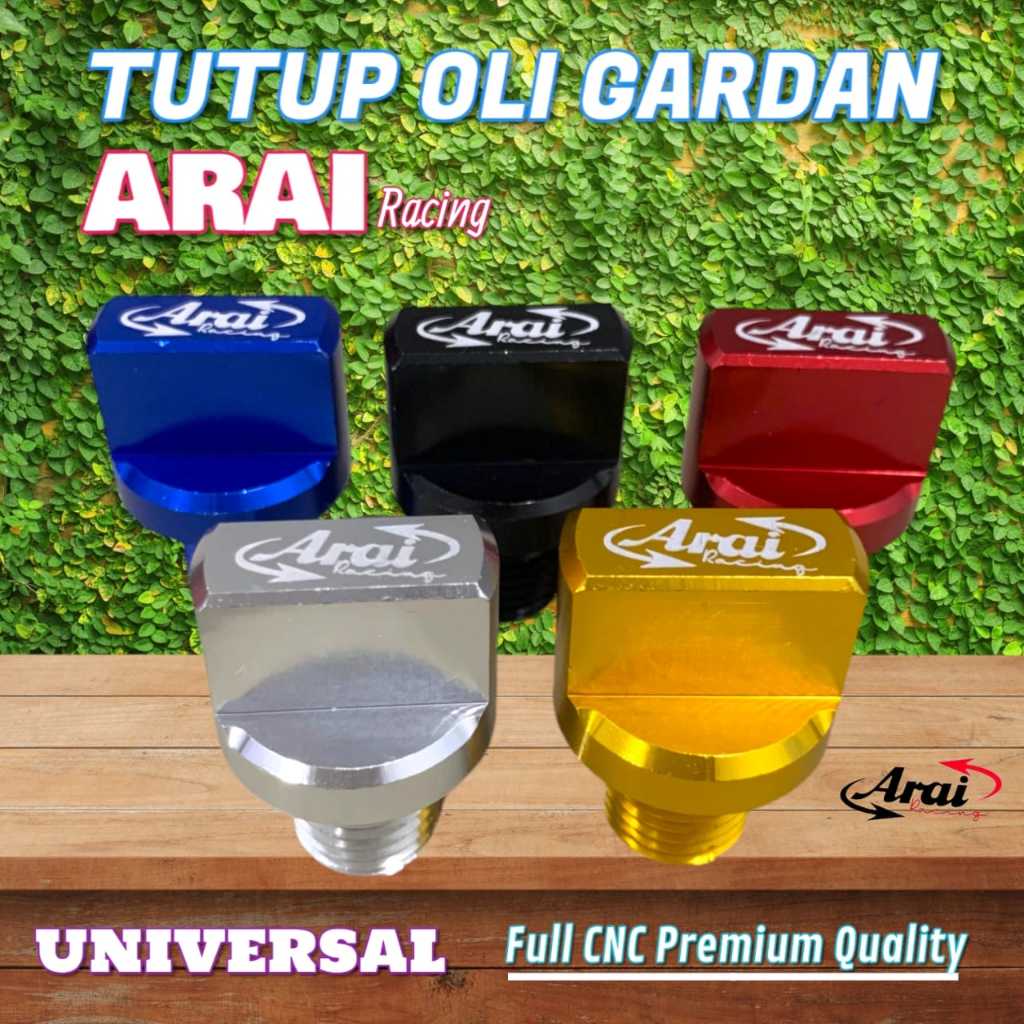 Jual Tutup Oli Gardan ARAI Tutup Oli Garden Full CNC Universal Engine ... Jual Tutup Oli Gardan ARAI Tutup Oli Garden Full CNC Universal Engine ...