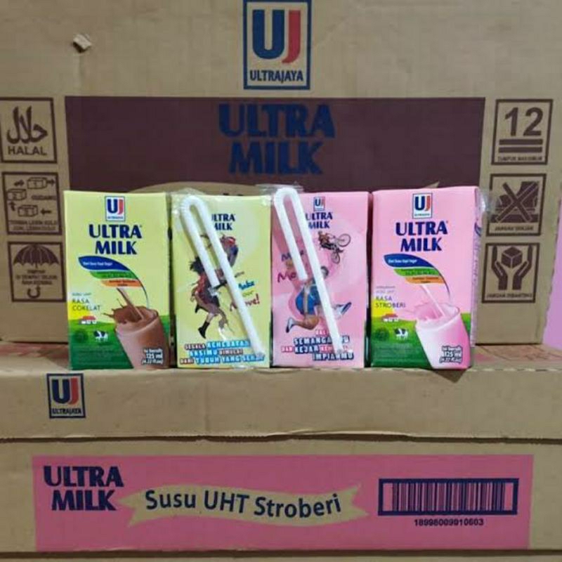 Jual Susu Ultra Milk 125 ml (1 dus isi 40 pcs) | Shopee Indonesia