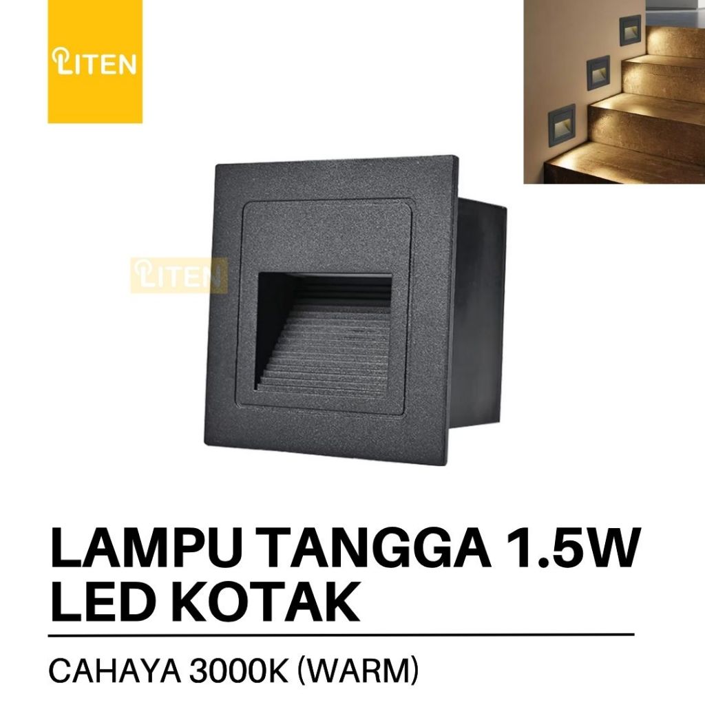 Jual Lampu Tangga LED Dinding Inwall 1,5W 1.5W 1.5 Watt 1,5 Watt / Step ...