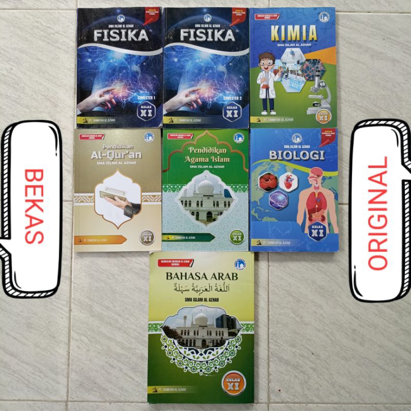 Jual Buku Fisika Biologi Kimia Bahasa Arab Pendidikan Agama Islam Al ...