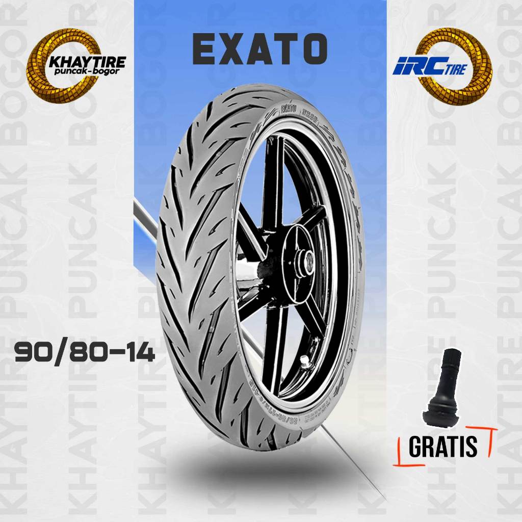 Jual Ban Tubles Motor Matic IRC EXATO 90/80-14 | Shopee Indonesia