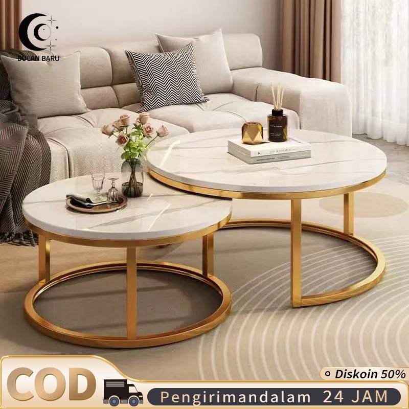 Jual ⭐ COD ⭐ Meja Tamu Meja Kopi Coffee Table Meja Ruang Tamu Meja Tamu ...