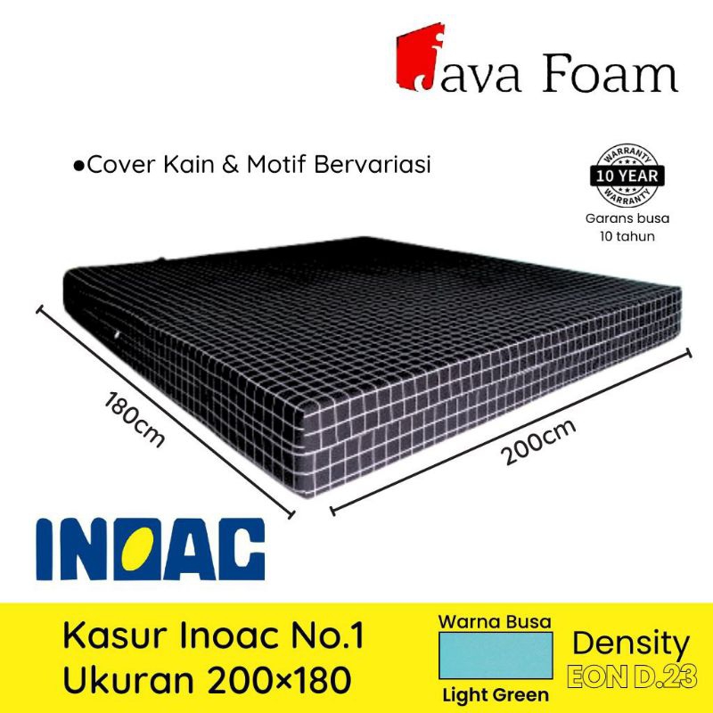 Jual Kasur Busa Inoac Asli dan Awet Tidak Kempes NO.1 (200×180 ...
