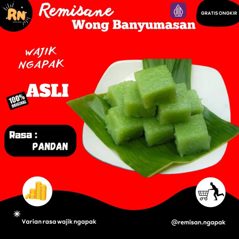 Jual REMISAN.NGAPAK | WAJIK MANIS | WAJIK SIAP MAKAN | JENANG MURAH ...