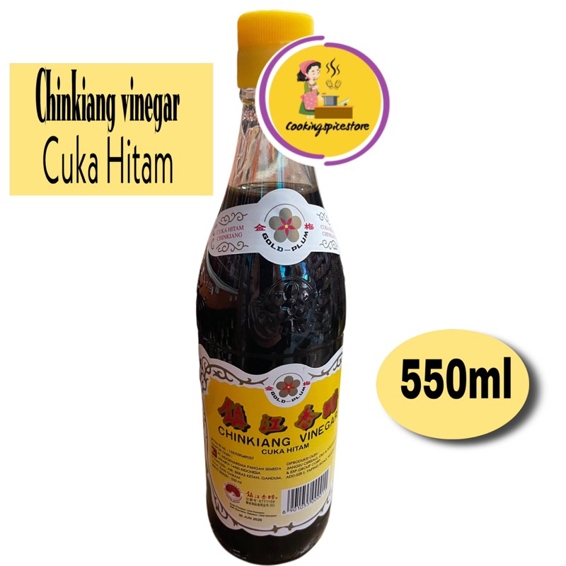 Jual Cuka Hitam ChinKiang Vineger Black Vinegar 550 g | Shopee Indonesia