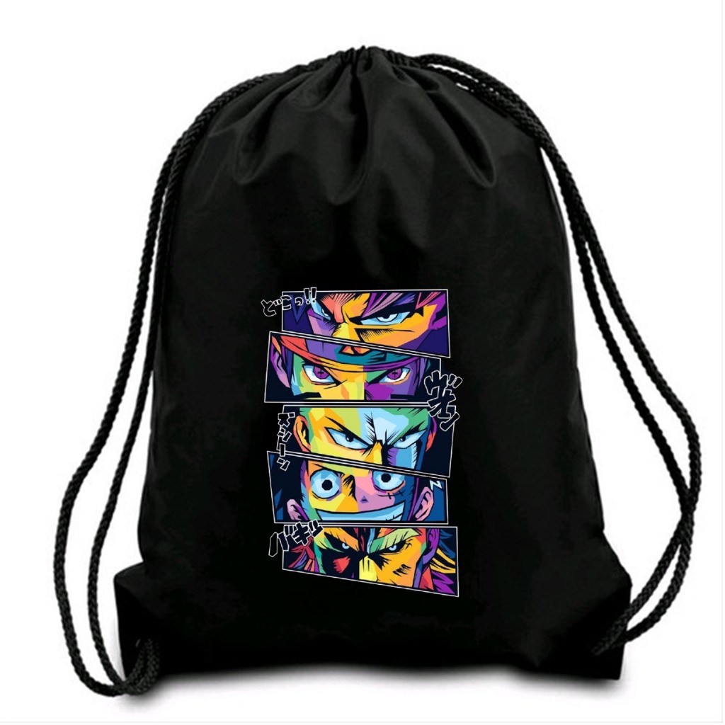 Jual Tas Serut String Bag Anti Air Terlengkap Ransel Serut Olahraga Sekolah Waterproof Pria ...