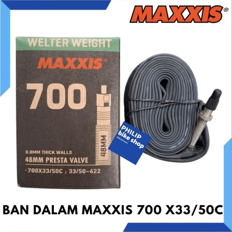 Jual Ban Dalam Sepeda Maxxis 700 X 33/50C Ban Dalam Maxxis Gravel ...