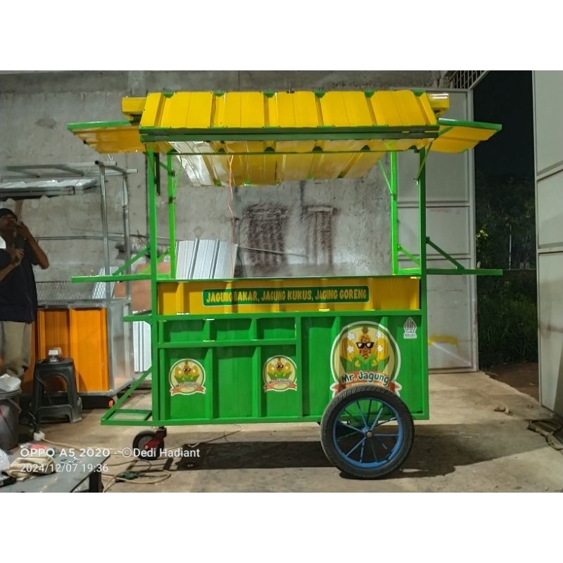 Jual Gerobak Jualan Custom P=150cm, L=70cm, T=200cm CEK DESKRIPSI ...