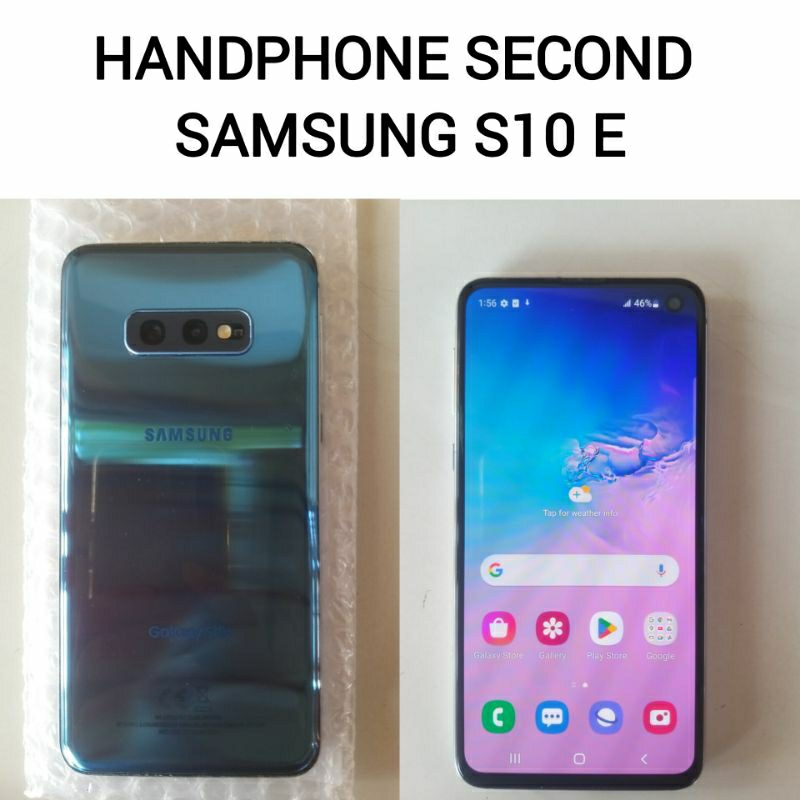 Jual HANDPHONE SECOND SAMSUNG S10 E (HARAP MEMBACA DESKRIPSI TERLEBIH ...