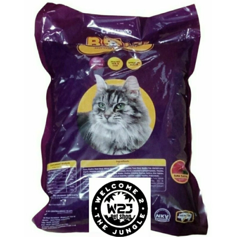 Jual BOLT IKAN TUNA DAN SALMON CAT FOOD DRY FRESH PACK 800GR | Shopee ...