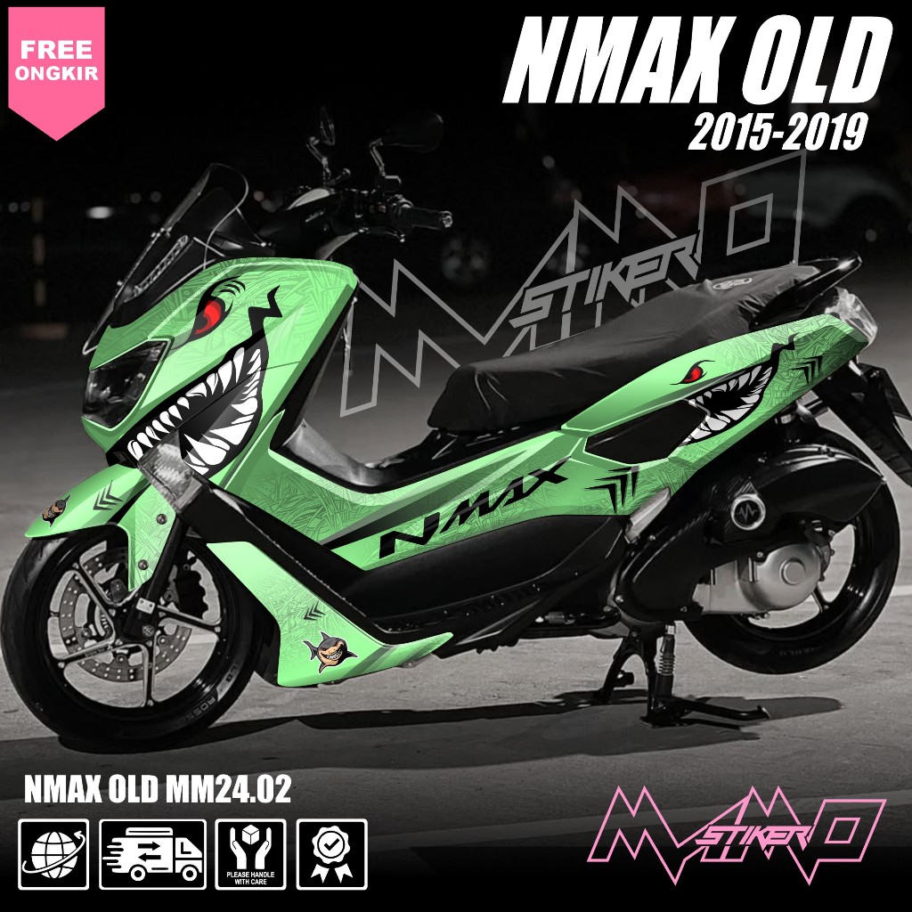 Jual Sticker Decal Full Body Yamaha Nmax Lama Old 2015 2016 2017 2018 ...