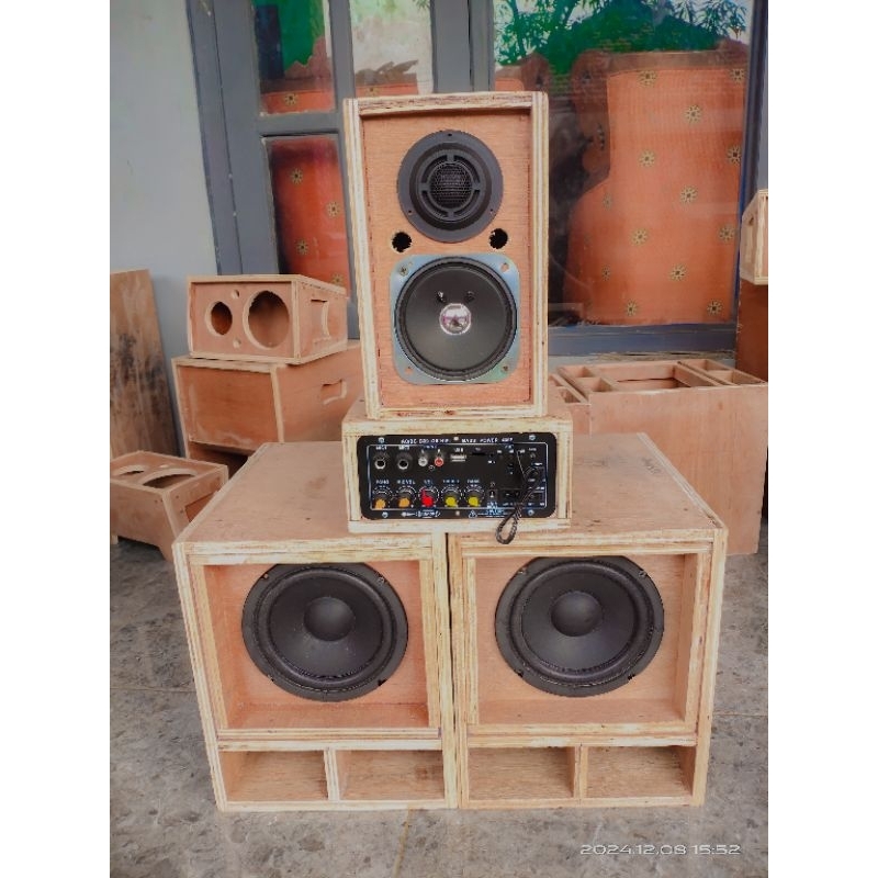 Jual PAKET SOUND SISTEM MINIATUR 6 INCH DOUBLE | Shopee Indonesia