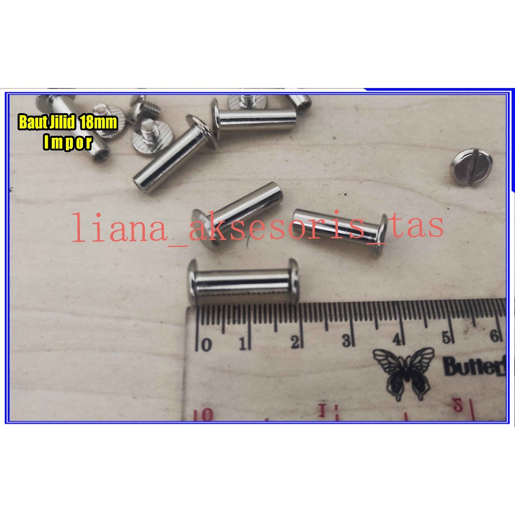 Jual Baut Jilid Buku 18mm - Baut Jilid Agenda 18mm Mur Minus - POPULER ...
