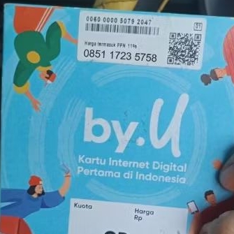 Jual Kartu Perdana Byu Tsel Seri 5758 Terbaik | Shopee Indonesia