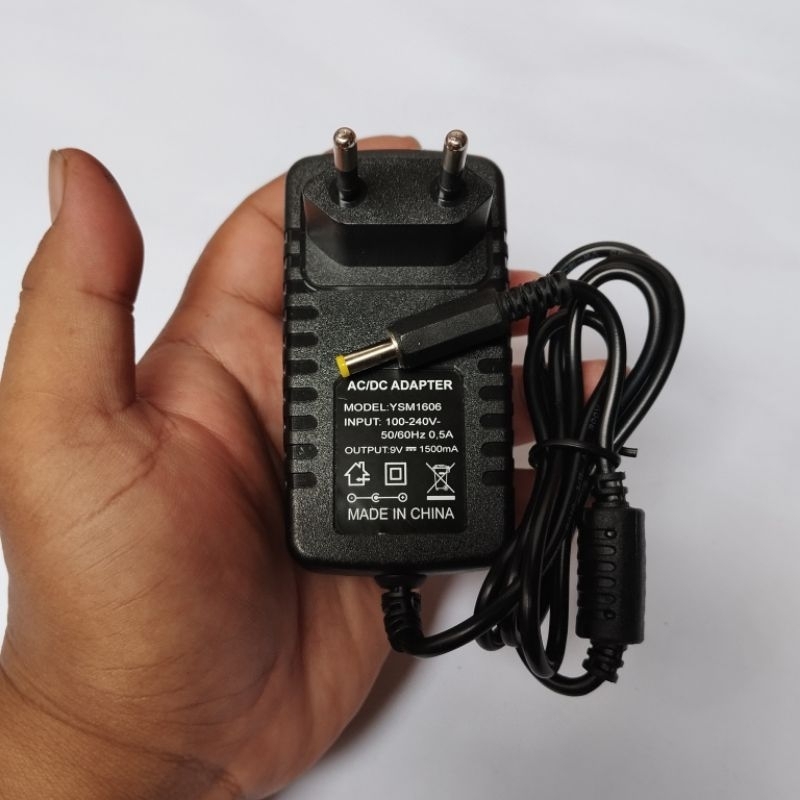 Jual 9Volt 1,5A Promo cod Adaptor chas charger speaker portable ...