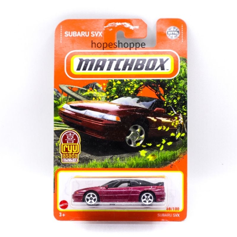 Jual Matchbox Subaru SVX Diecast Mobil Original Mattel Ryu Asada in ...