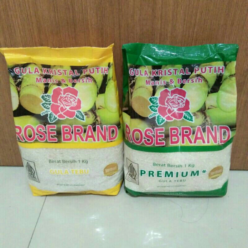 Jual Gula rose brand paket 2kg 1kg x2 dijamin 100% original | Shopee Indonesia