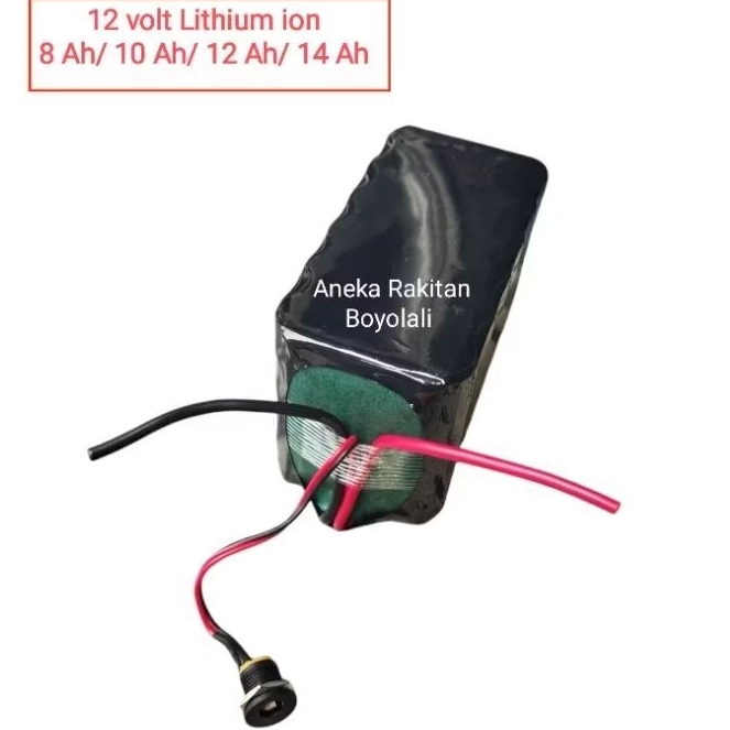 Jual Baterai Pack 18650 12volt 12Ah BMS 40A/ Baterai Pack 12 volt 10Ah ...