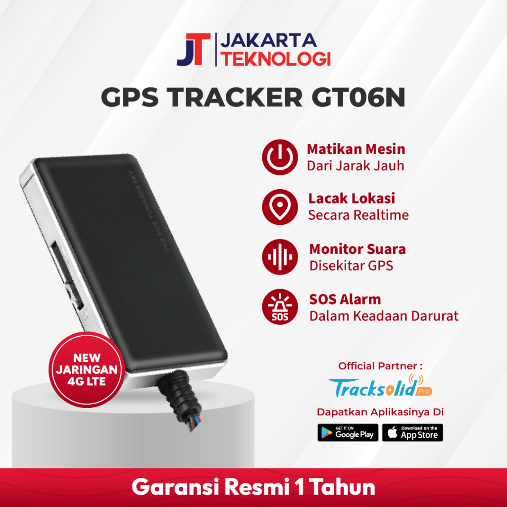Jual Gps Tracker Mobil Motor Truck GT06N Concox Anti Maling GARANSI ...