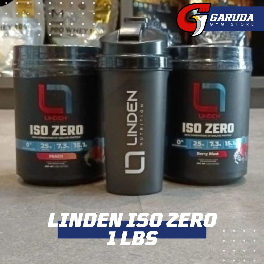 Jual Iso Zero 1 lbs Linden Nutrition Whey Protein Isolate Lin whey ...