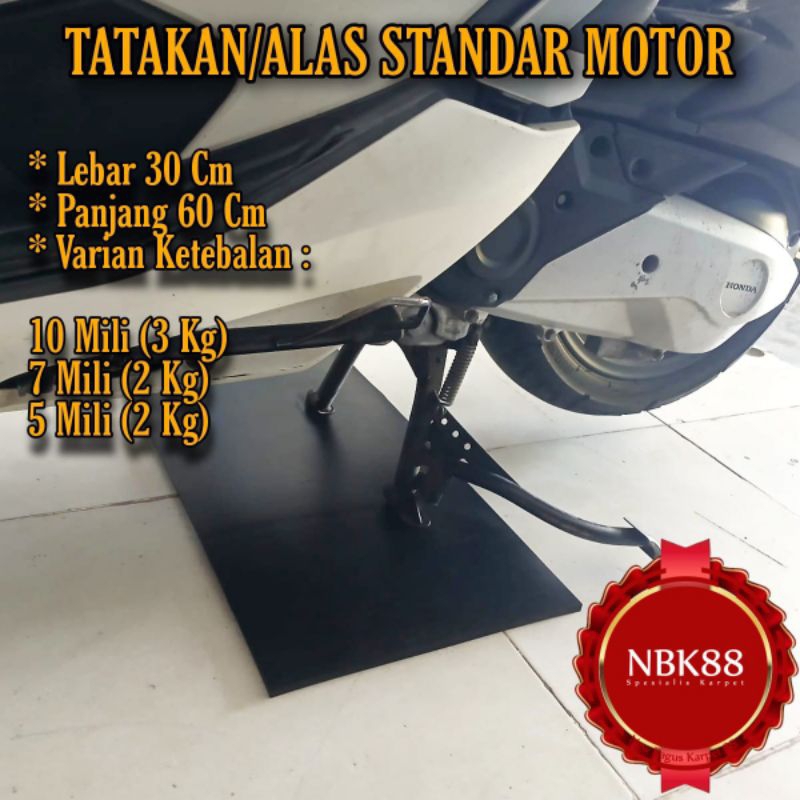 Jual KARPET ALAS STANDARD MOTOR KARET SERBAGUNA 30 X 60 CM | Shopee ...