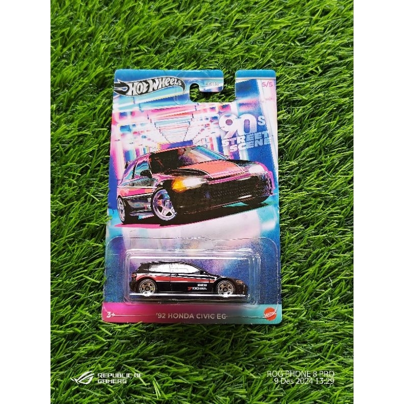 Jual Hot Wheels 90S Street Scane '92 HONDA CIVIC EG | Shopee Indonesia