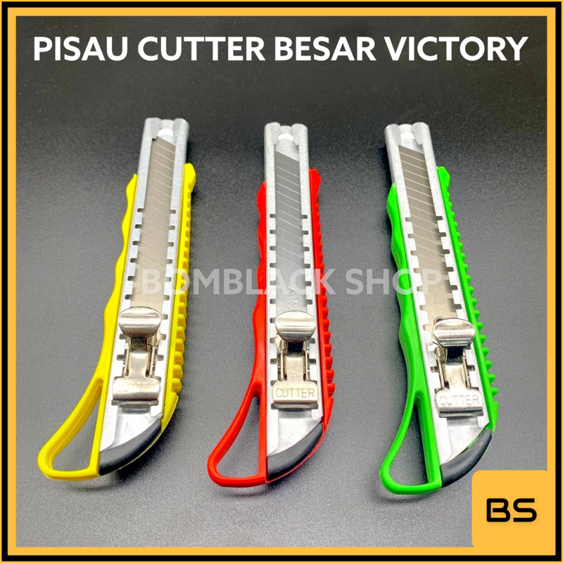 Jual VICTORY Cutter Besar L-500 Pisau Kater Cuter Cater Karter Tajam ...