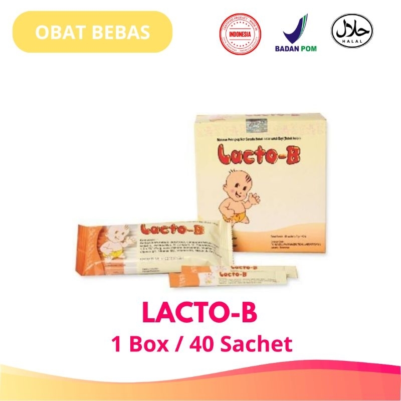 Jual LACTO B 1 BOX ISI 40 Sachet | Shopee Indonesia