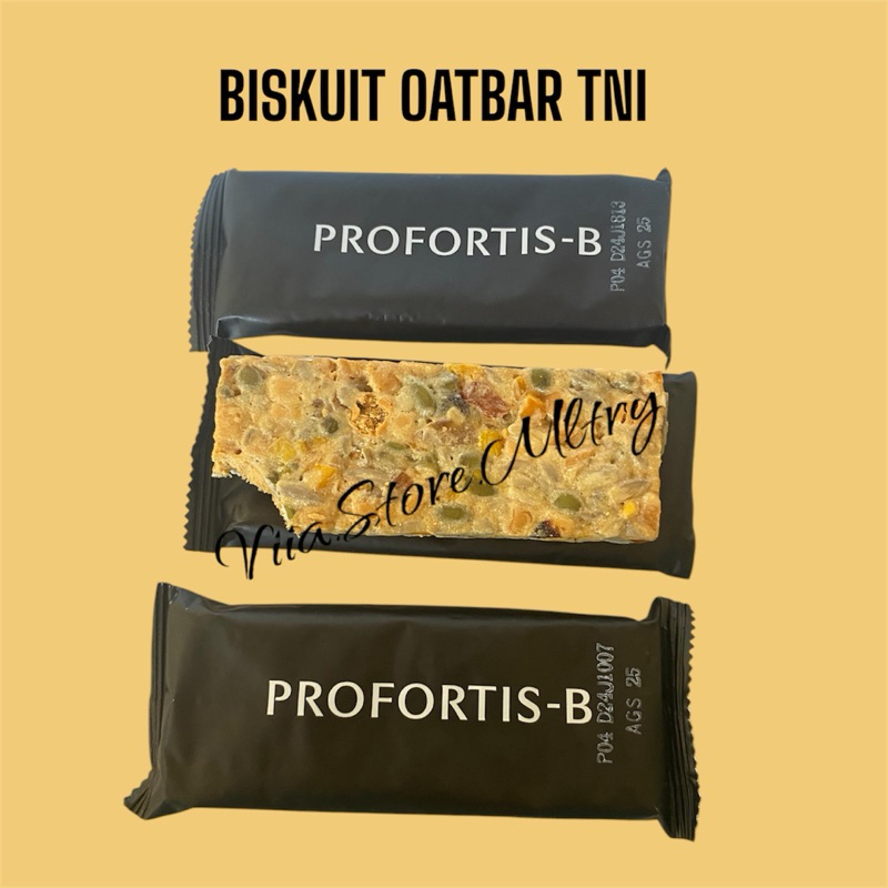 Jual Profortis-B Biskuit Oatbar TNI / RANSUM BISCUIT PROFORTIS-B TNI ...