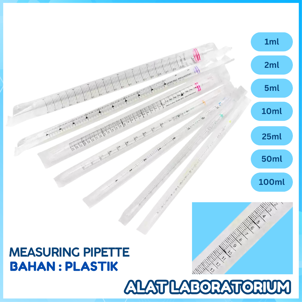 Jual PIPET UKUR PLASTIK / MEASURING PIPETTE PLASTIC JET BIOFIL ...