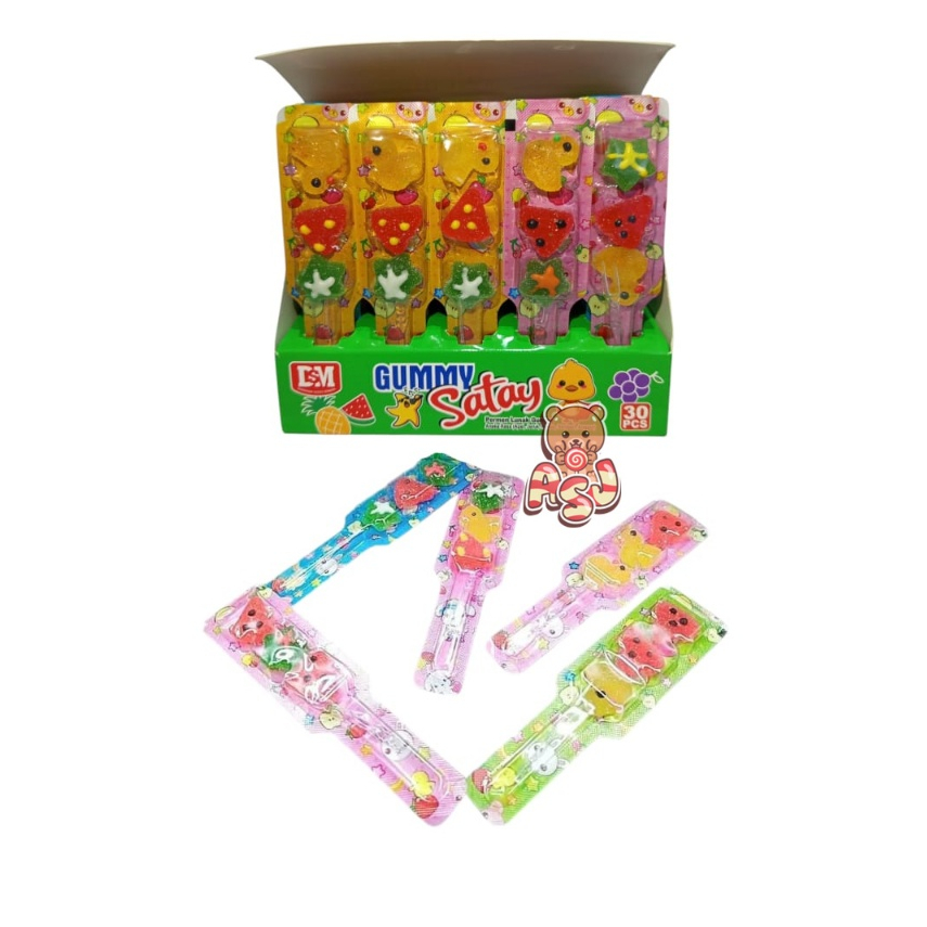 Jual DSM PERMEN LUNAK SATE BOX HIJAU ISI 30 | Shopee Indonesia