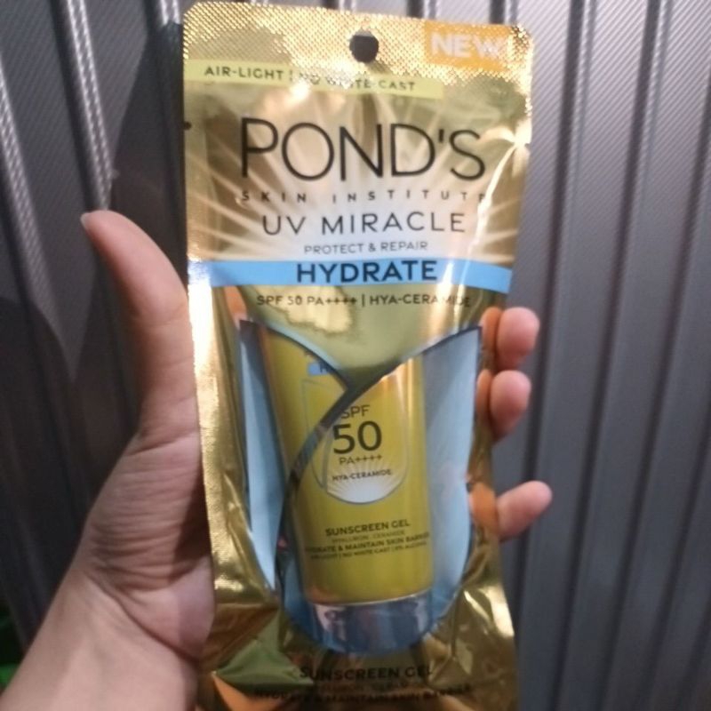Jual PONDS UV MIRACLE HYDRATE SPF 50 25gr | Shopee Indonesia