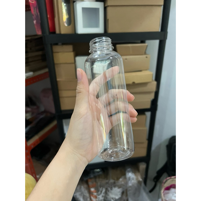 Jual Botol Almond 250 ml Botol Plastik Botol Jus Kopi Minuman | Shopee ...