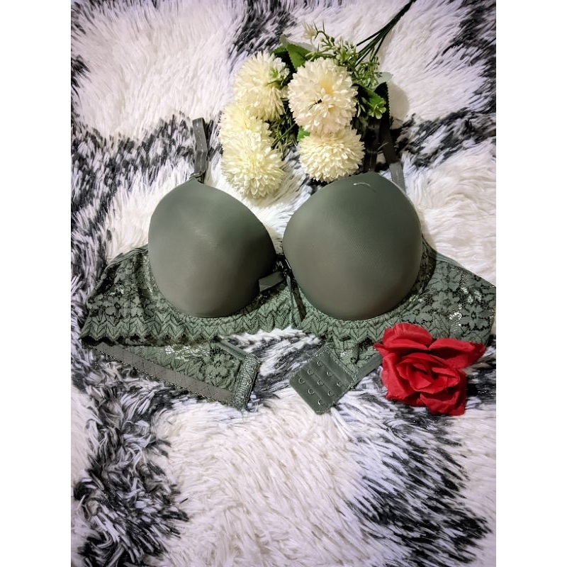 Jual Bra Bh Wanita Kawat Busa Tebal Bh Bra Cantik Push Up Kait 3 Beha ...