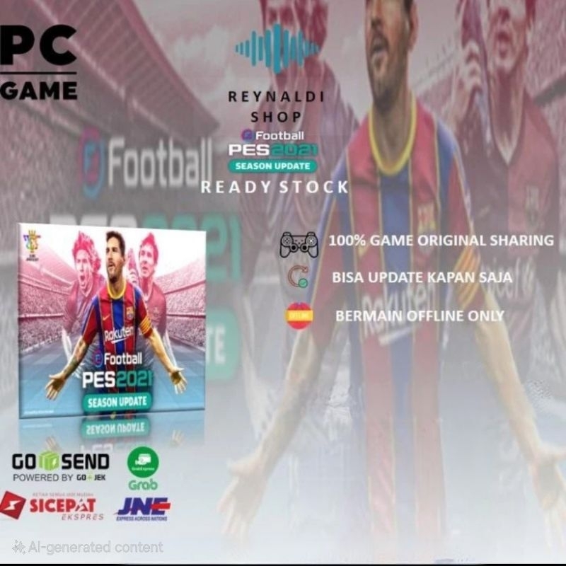 Jual PES 2021 eFootball PES 2021 Full Update PC Original | Shopee Indonesia
