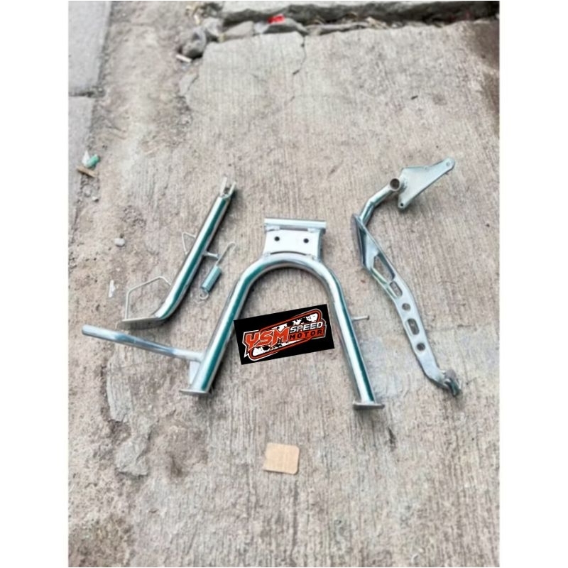 Jual Standar Jagang Tengah FIZ R F1Z Fiz R Vega Lama Crome BAHAN TEBAL ...