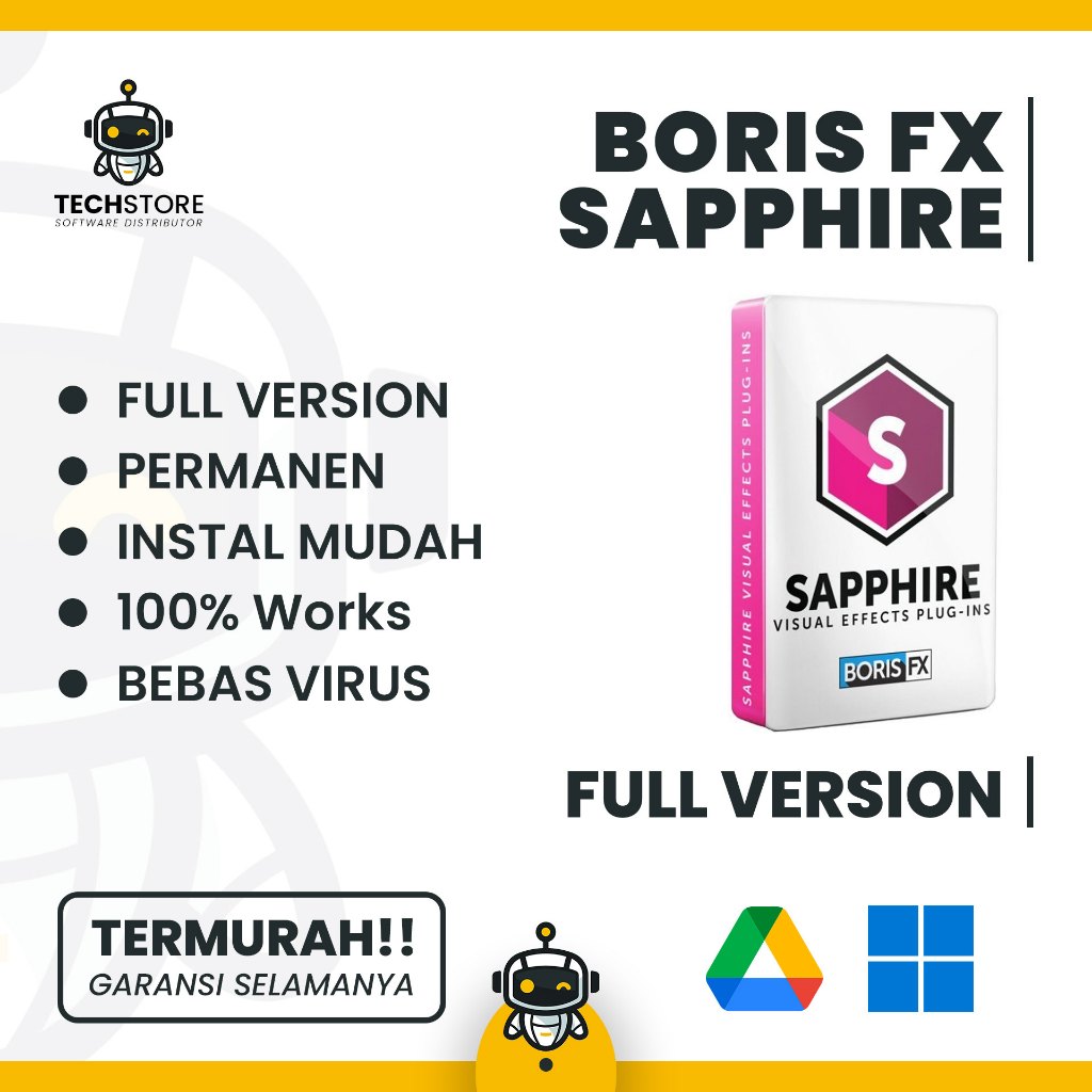Jual Boris FX Sapphire 2024 Plug-ins for Adobe Premiere/ Photoshop/ After Effects / OFX ...