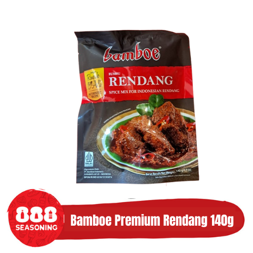 Jual BAMBOE BUMBU PREMIUM RENDANG 140g | Shopee Indonesia