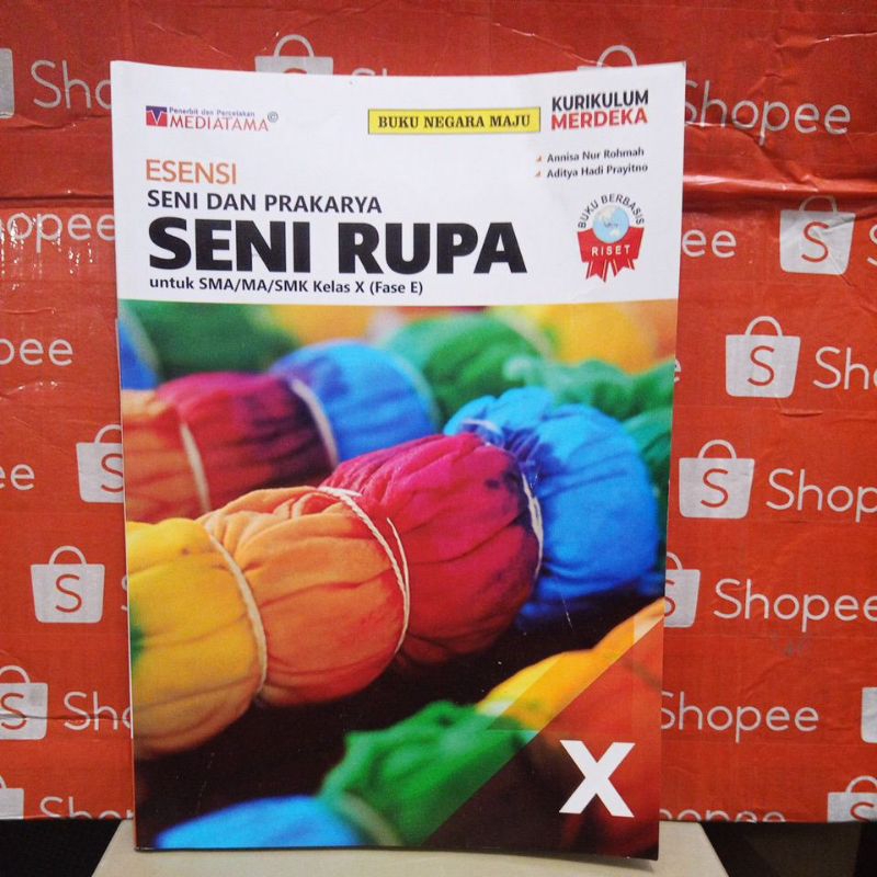 Jual Esensi Seni dan Prakarya Seni Rupa Kelas 10/1 SMA Fase E | Shopee ...