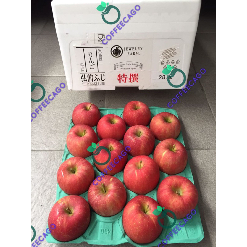 Jual Apel Fuji Hirosaki Japanese 1 Dus (10 KG) Fresh Import | Shopee ...