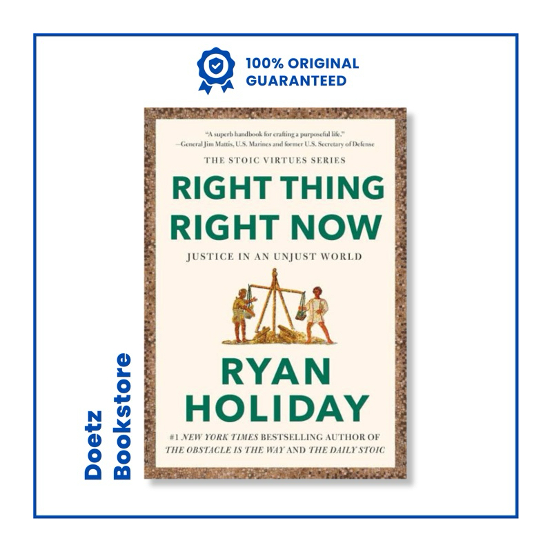 Jual Right Things, Right Now by Ryan Holiday (Hard Cover) | Shopee ...
