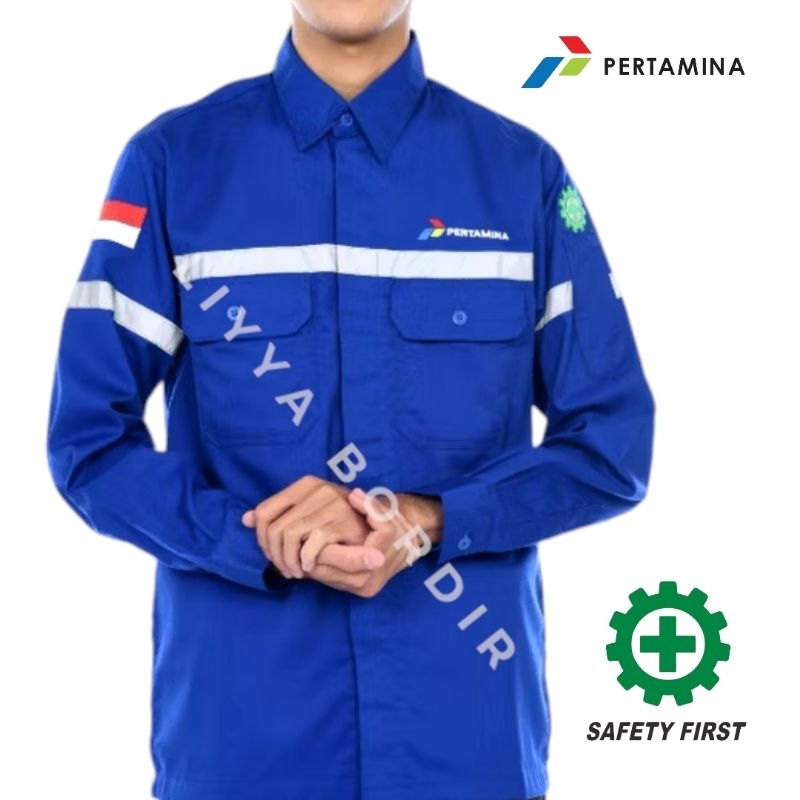 Jual Kemeja Pertamina Kemeja Kerja Lapangan Pertamina Bahan Wearpack ...
