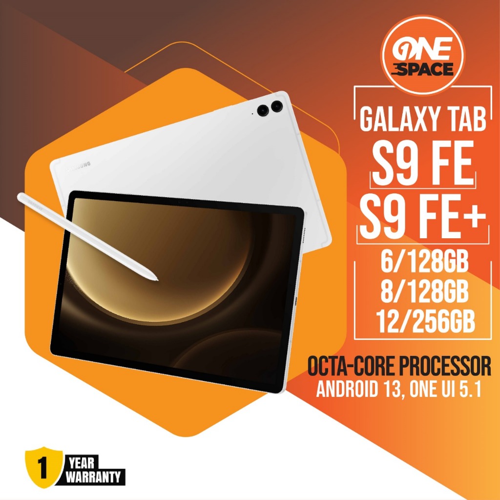 Jual Samsung Galaxy Tablet Tab S9 Fe Plus Fe+ 5G Wifi RAM 6GB 8GB 12GB ...