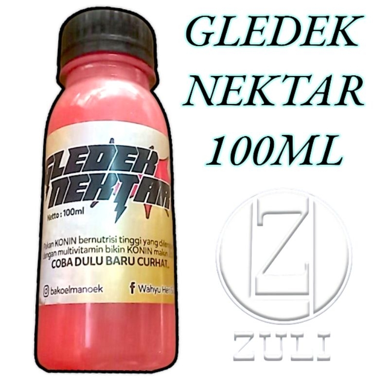 Jual Gledek Nektar 100ml Pakan Harian Burung Konin Sogon Mengandung ...