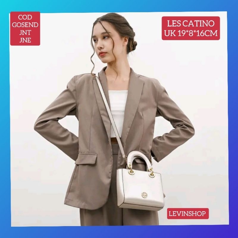 Jual Tas Les Catino Deluxe Diora Mini satchel (COD) | Shopee Indonesia