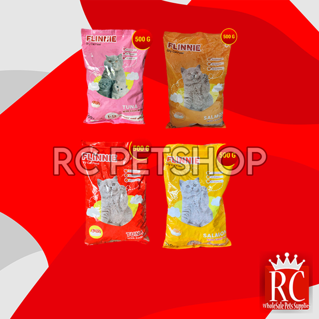Jual Makanan Kucing Flinnie Cat Food Adult Kitten Fresh Pack 500 Gram ...