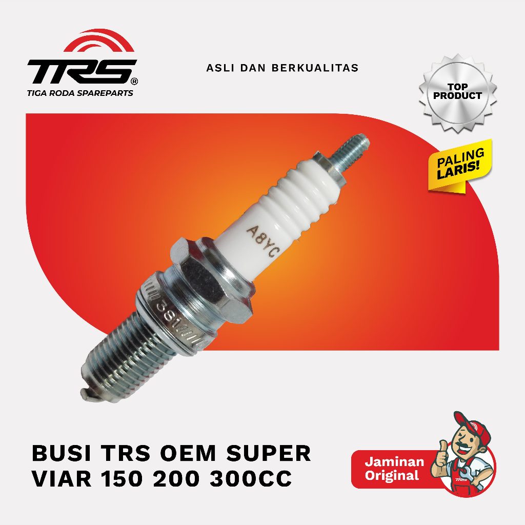 Jual TRS Busi TRS Oem Super Viar 150 200 300 cc Tossa Nozomi Kaisar ...