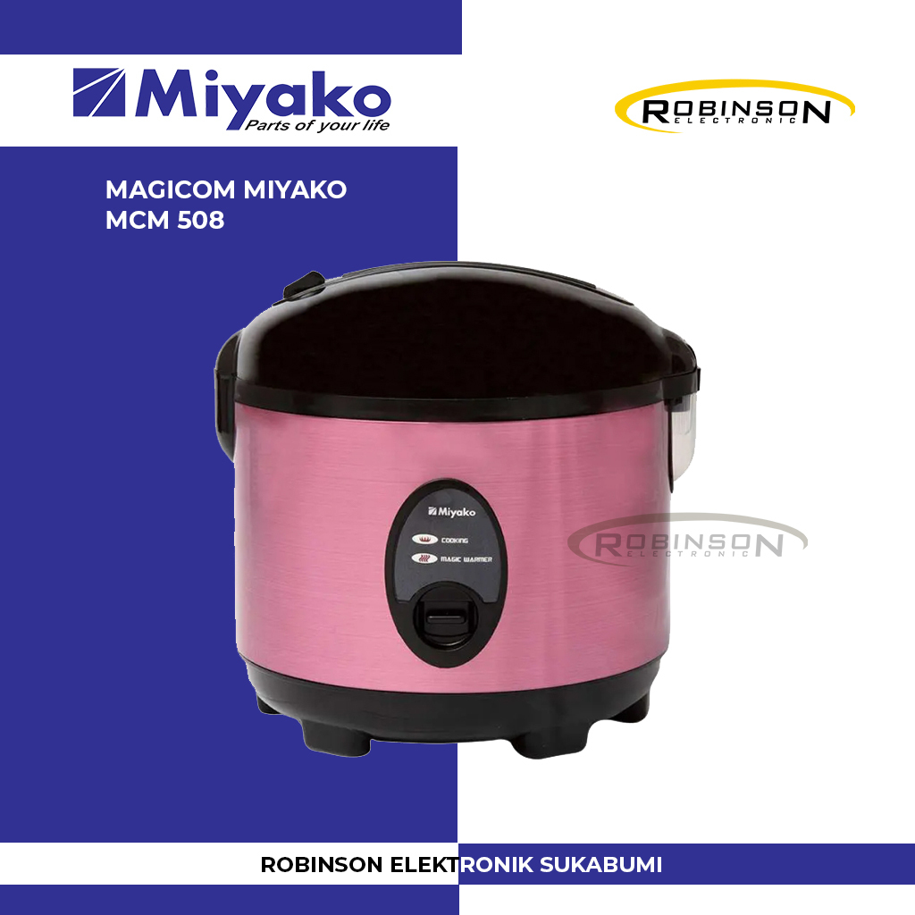 Jual Magicom Miyako MCM 508 / 509/ 528 Kapasitas 1.8 Liter | Shopee ...