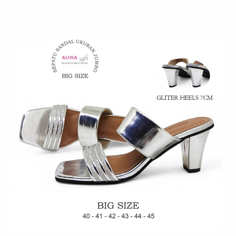 Jual Alona Shoes - Magdalena | High Heels Ukuran Jumbo Big Size 41 42 ...
